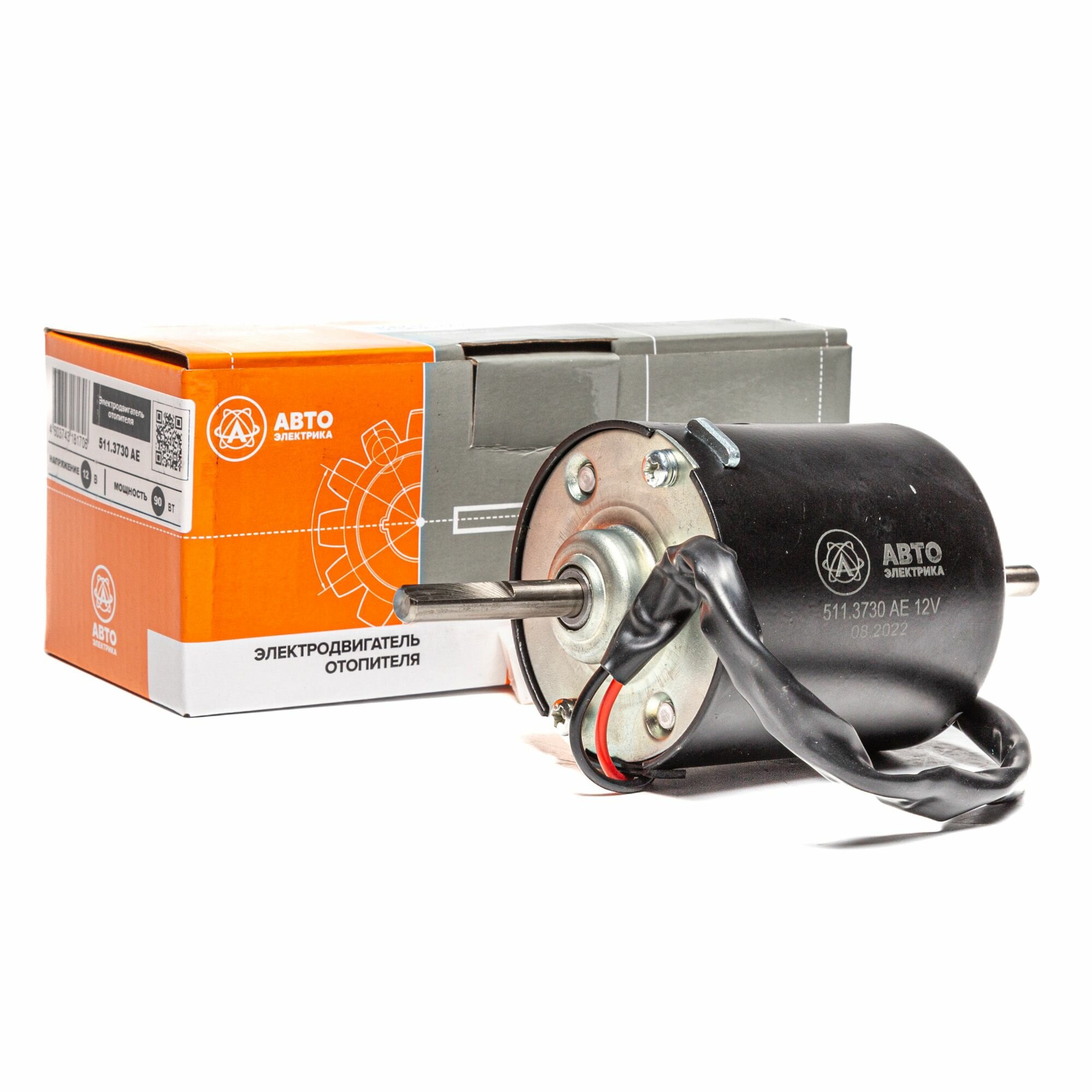 Мотор отопителя, ГАЗ, АЗЛК, ЗАЗ 12В, 90Вт, для ГАЗ 3302 2705 2217 москвич 241 ЗАЗ 1102 1103 арт 5113730AE АвтоЭлектрика