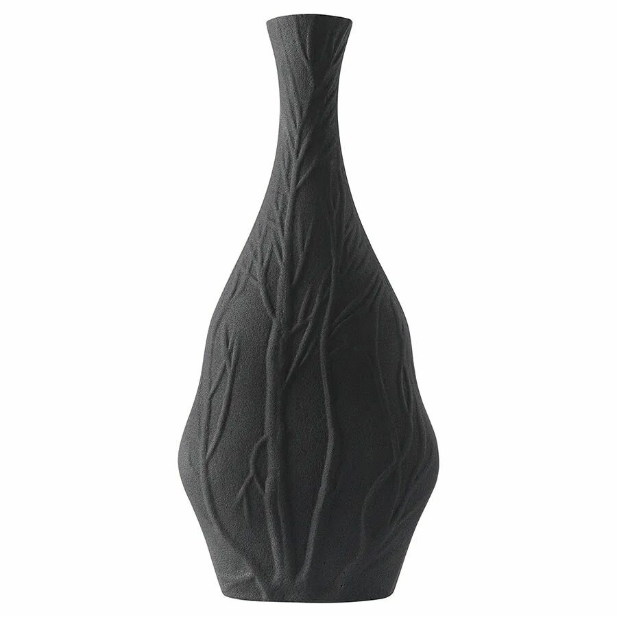 Ваза Jord, 42 см, черная