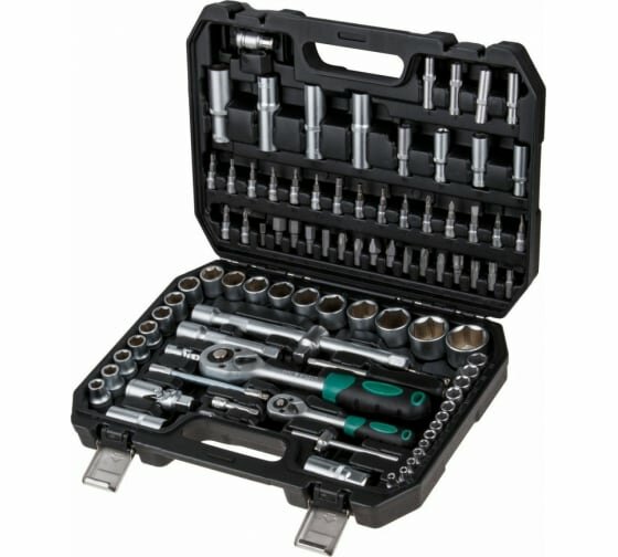 Набор инструментов Волат 18510-94, 94 предм, черный