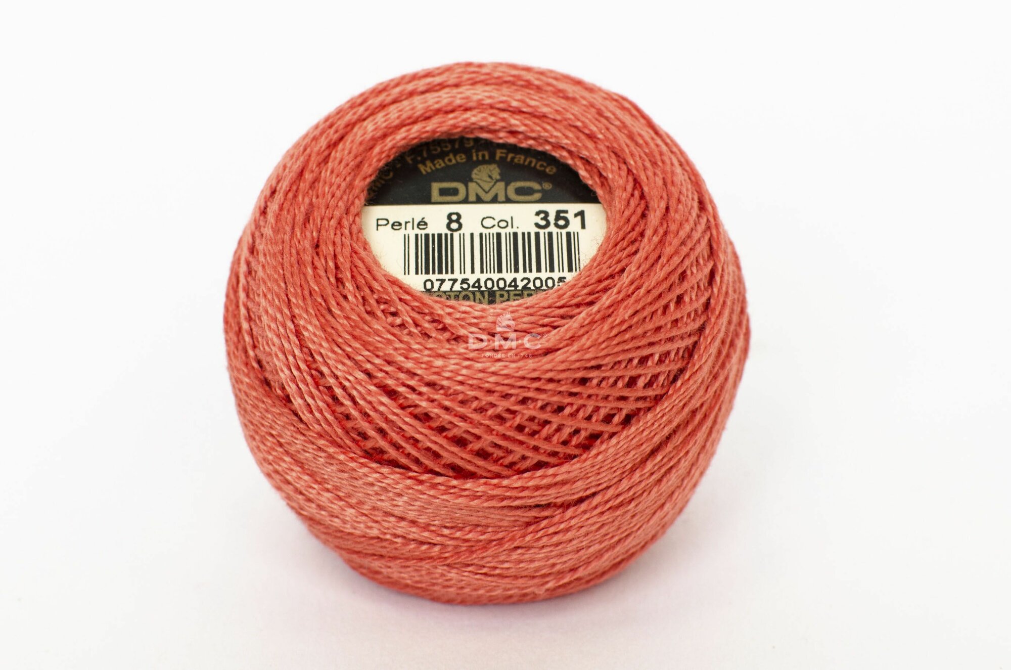 Мулине DMC Perle #8 (80 м.) арт. 116/8, цвет 0351