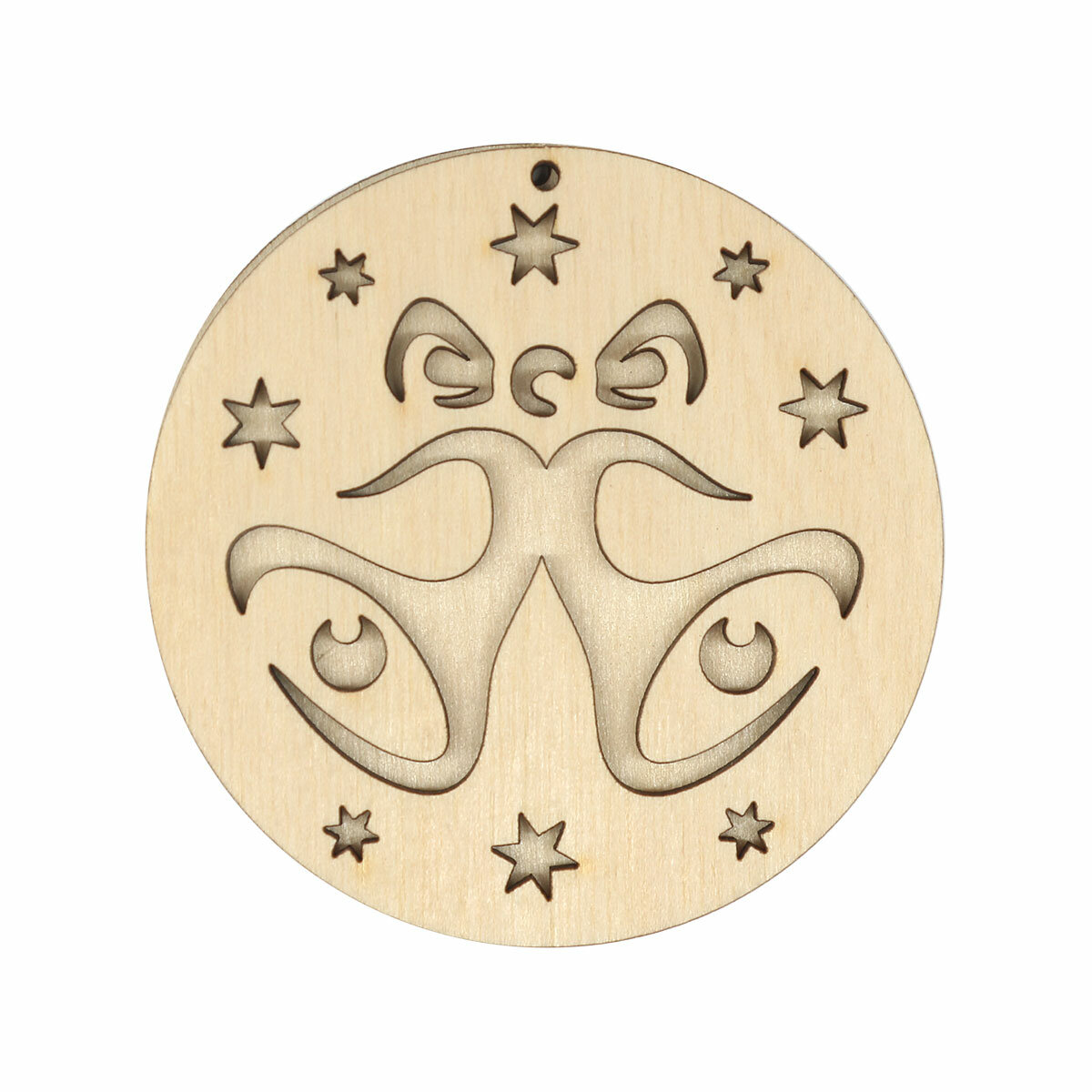 Заготовка деревянная для творчества 'Колокольчики', 6,4*6,4*0,6 см, Astra&Craft