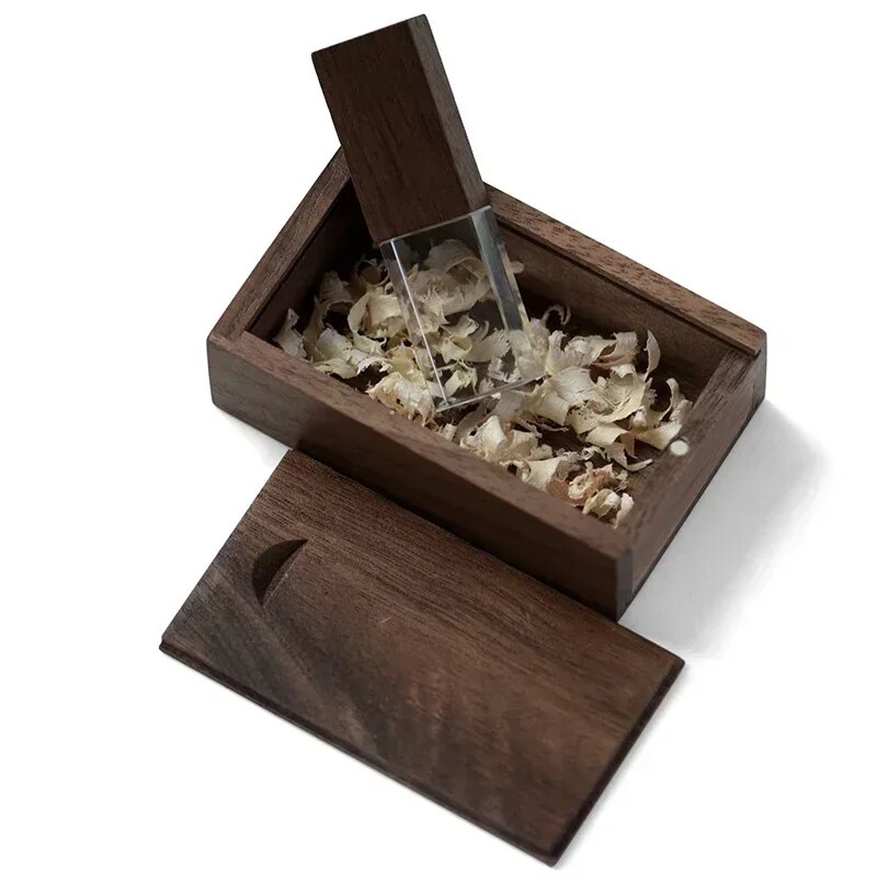 USB-флешка JASTER 16GB, Walnut wood с коробкой