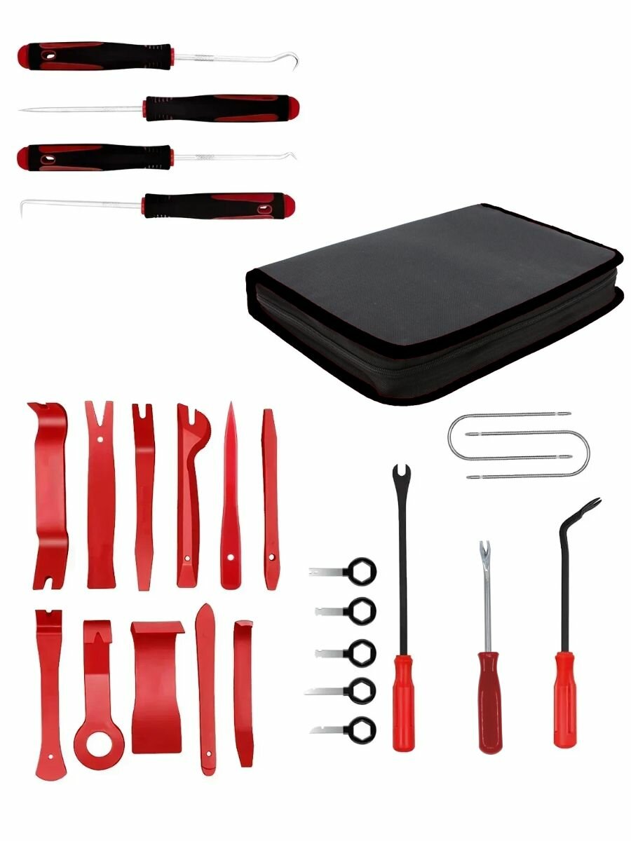 Набор съемников обшивки NEW EPOCH, универсальный, 25 предметов