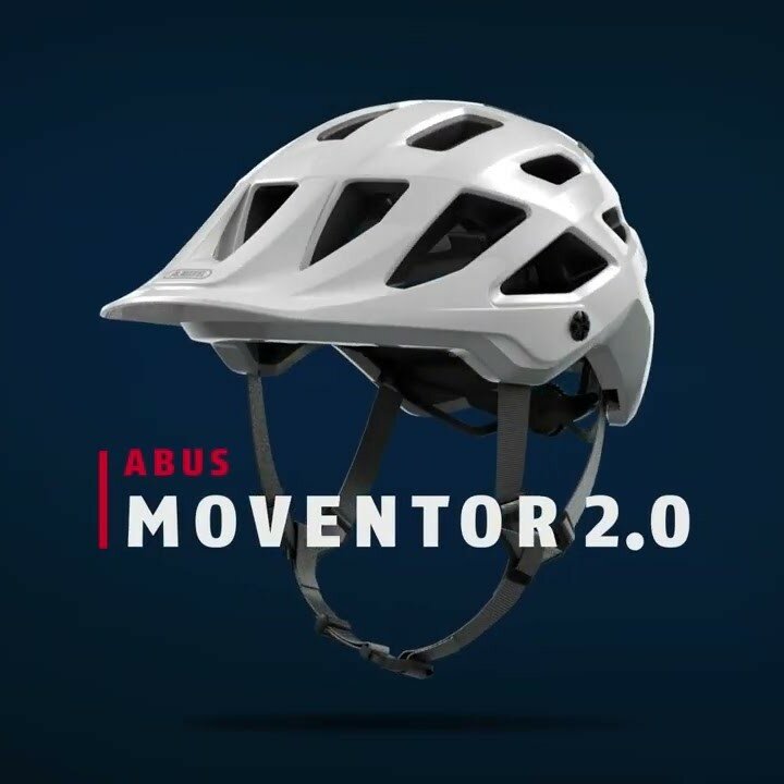 Велошлем ABUS Moventor 2.0 shiny white M (54-58)
