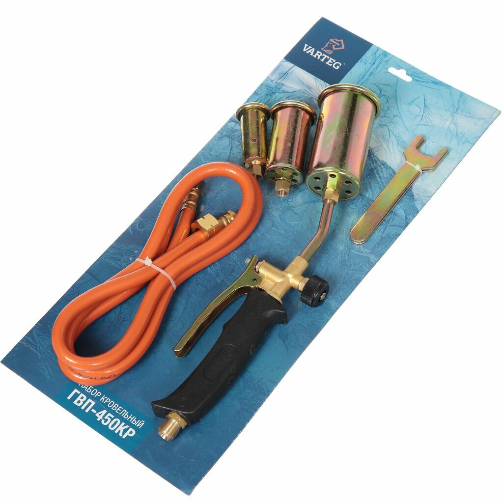 Газовая горелка Varteg ГВП-450КР, кровельный набор, Китай