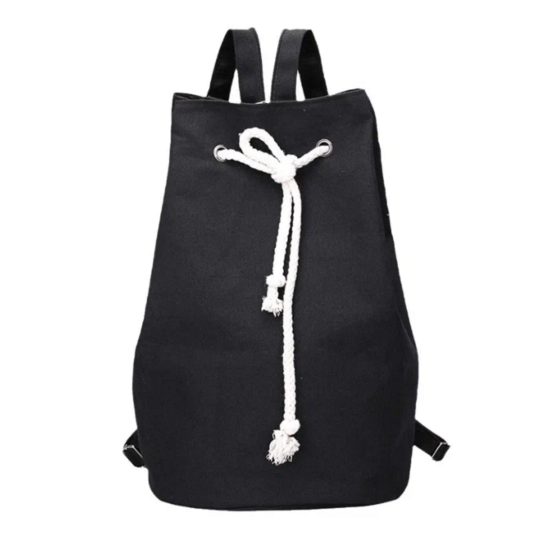 Торба мешок рюкзак на завязке 2в1, черный, карман-антивор, внутренний карман, верхний клапан