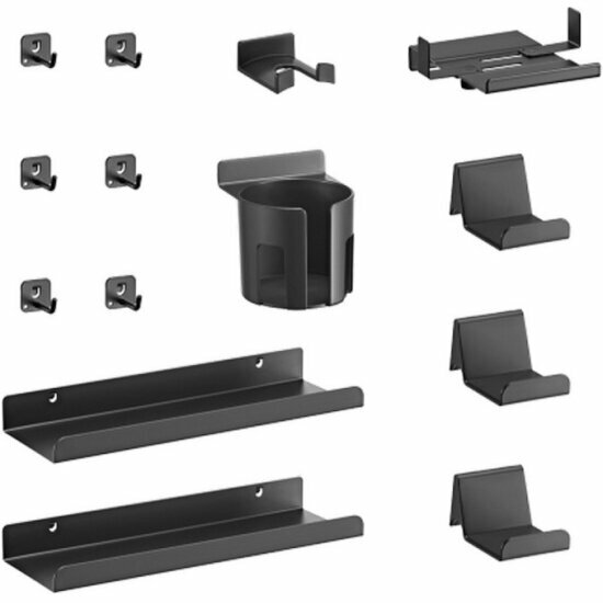 Набор аксессуаров для перфо-борда Foxgear FG-DAZZL-SET, черный