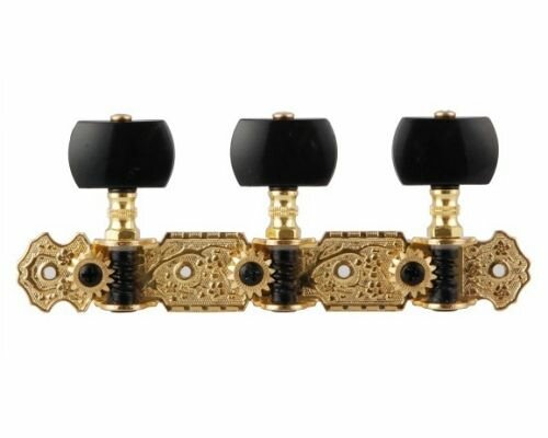 Колки для классической гитары ALICE AO-020B3P, 35мм, позолота