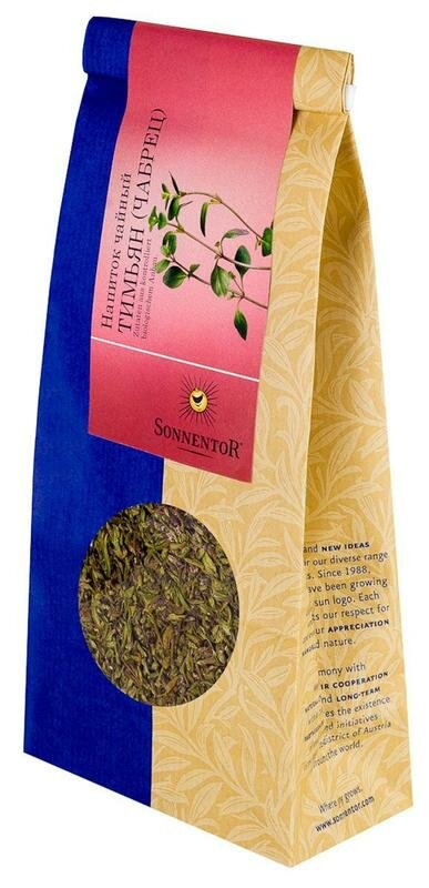 SONNENTOR органический травяной чай «Тимьян (чабрец)», 70 г