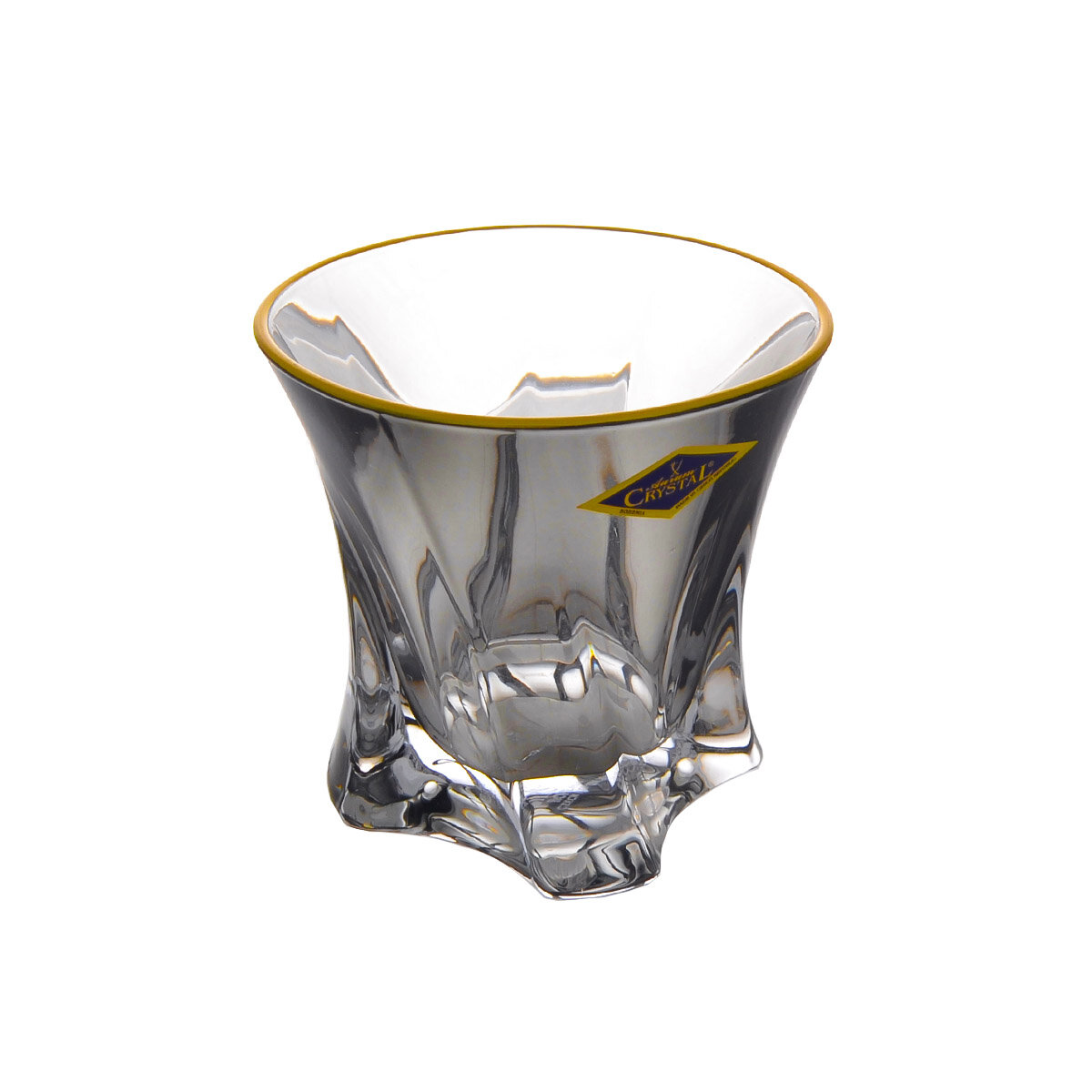 Набор стаканов для виски Aurum Crystal Cooper 320 мл зол.