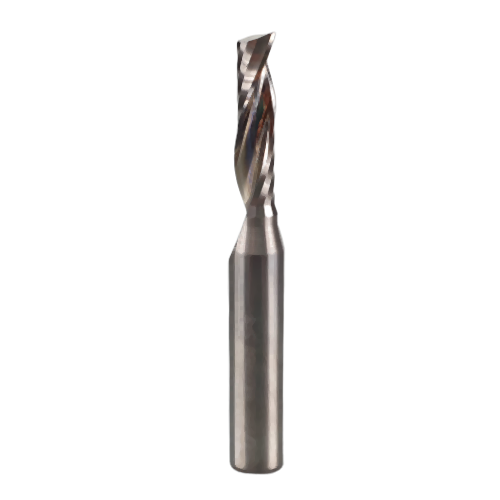 Фреза спиральная Z1 D=5x20x60 S=8 (нижний рез) по древесине, фанере Tideway LC20205208