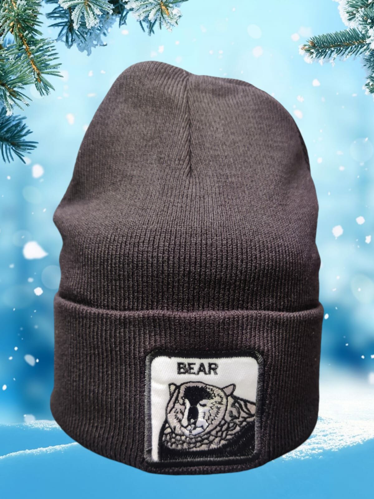 Шапка-бини для мужчин и женщин