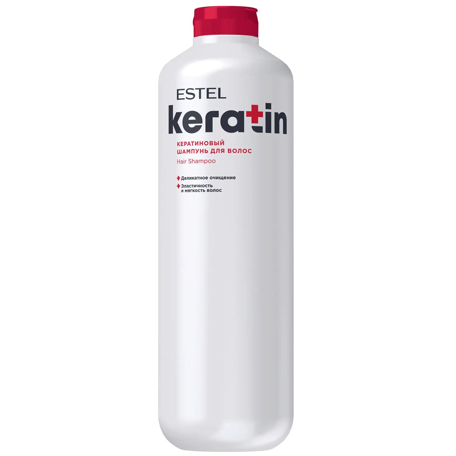 ESTEL Кератиновый шампунь KERATIN для деликатного очищения и восстановления волос, 1200 мл