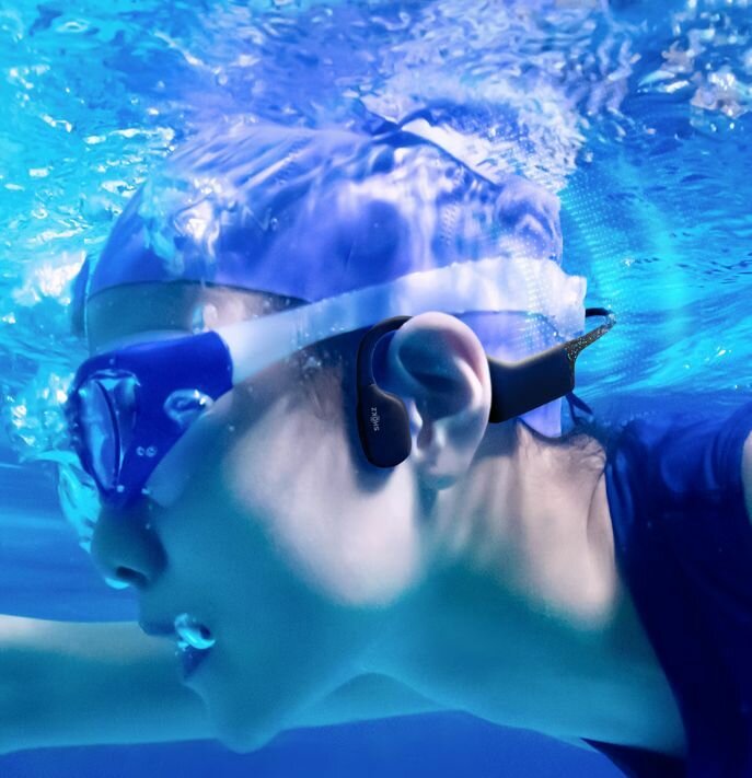 AfterShokz OpenSwim AS700 Наушники для спортивного плавания с костной проводимостью