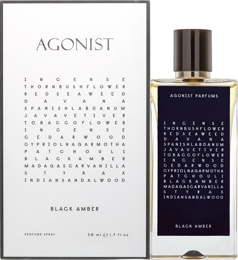 Agonist Black Amber 50 мл, парфюмерная вода Женская