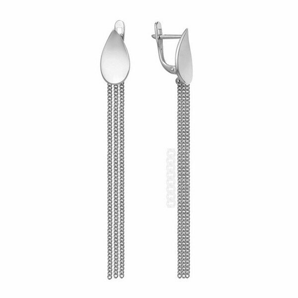 Серьги, серебро, 925 проба