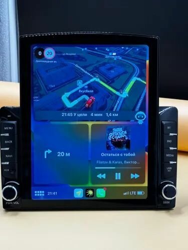 Автомагнитола Android 4/64GB. Стиле TESLA Bos-Mini A9,7. CarPley, GPS, Wi-Fi