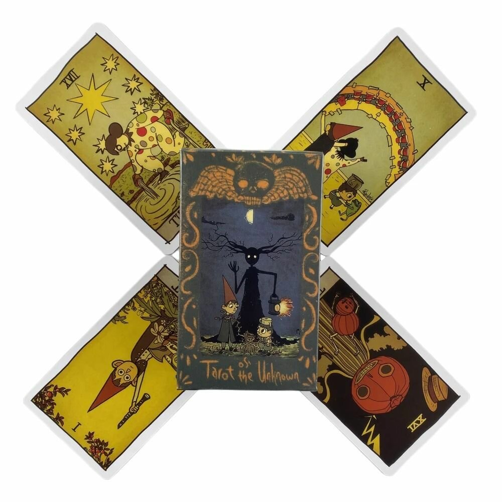 Карты Таро Неизвестного для гадания и предсказаний, 78 карт, полная колода