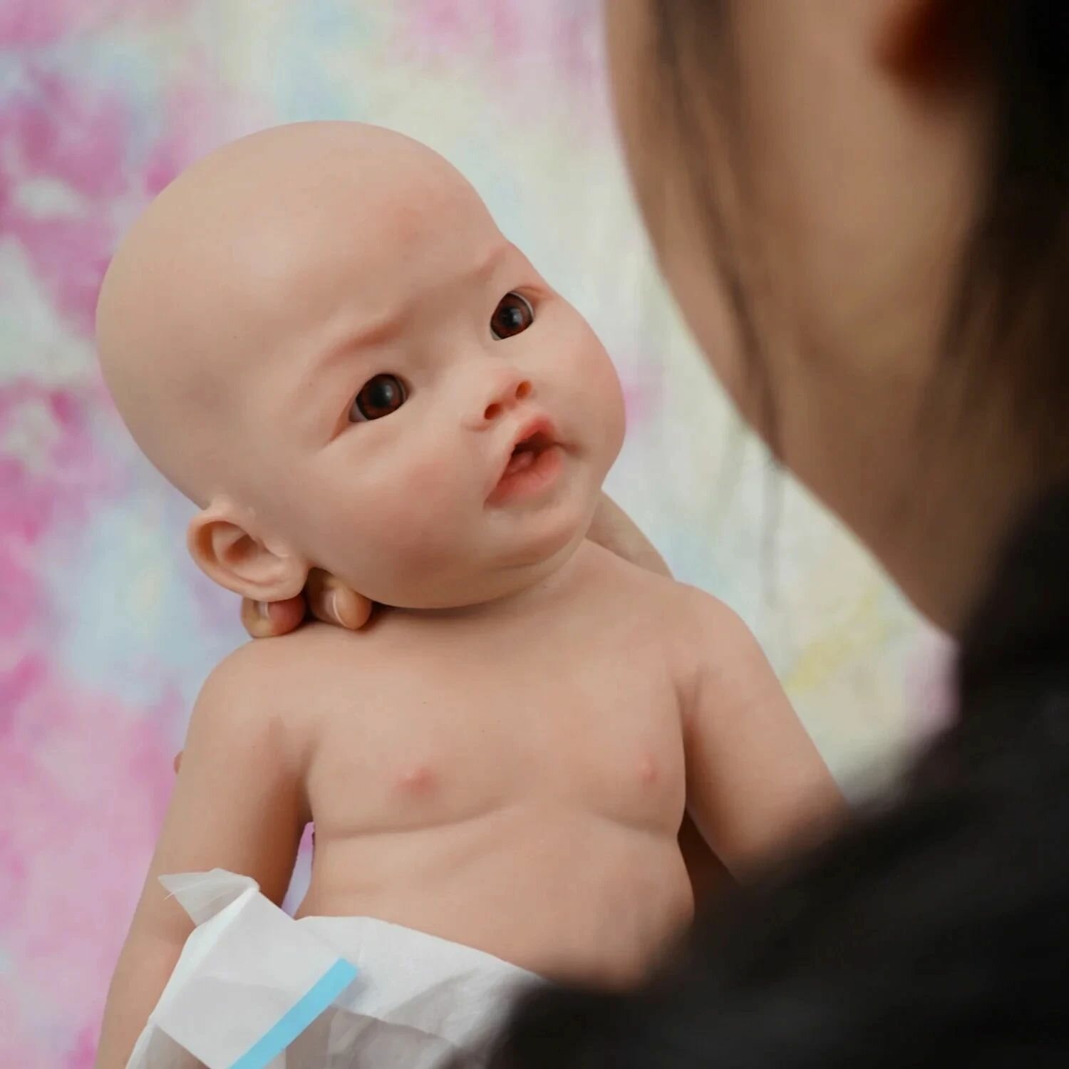 Реалистичные куклы Reborn Baby для мальчика - 17-дюймовый полностью платиновый силиконовый корпус с набором для кормления