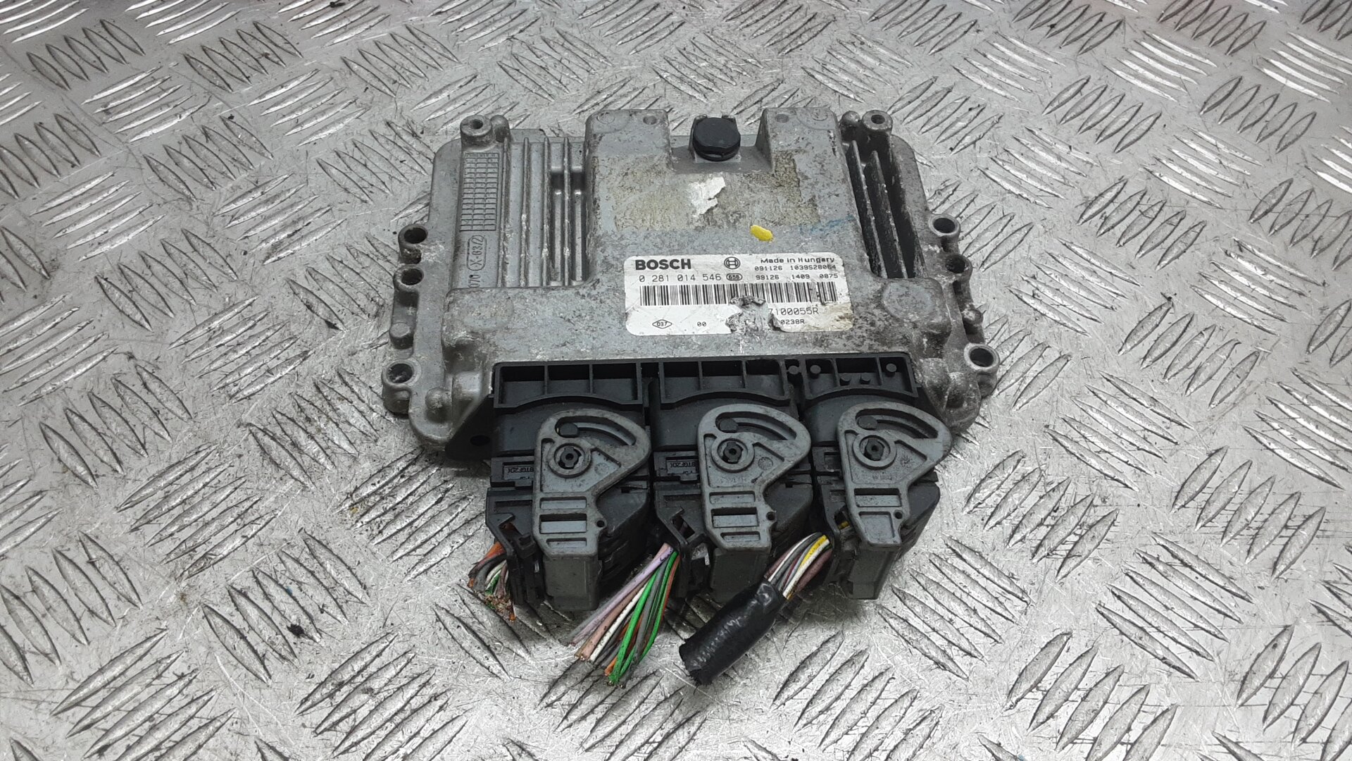 Блок управления двс RENAULT SCENIC 3, Номер 0281014546