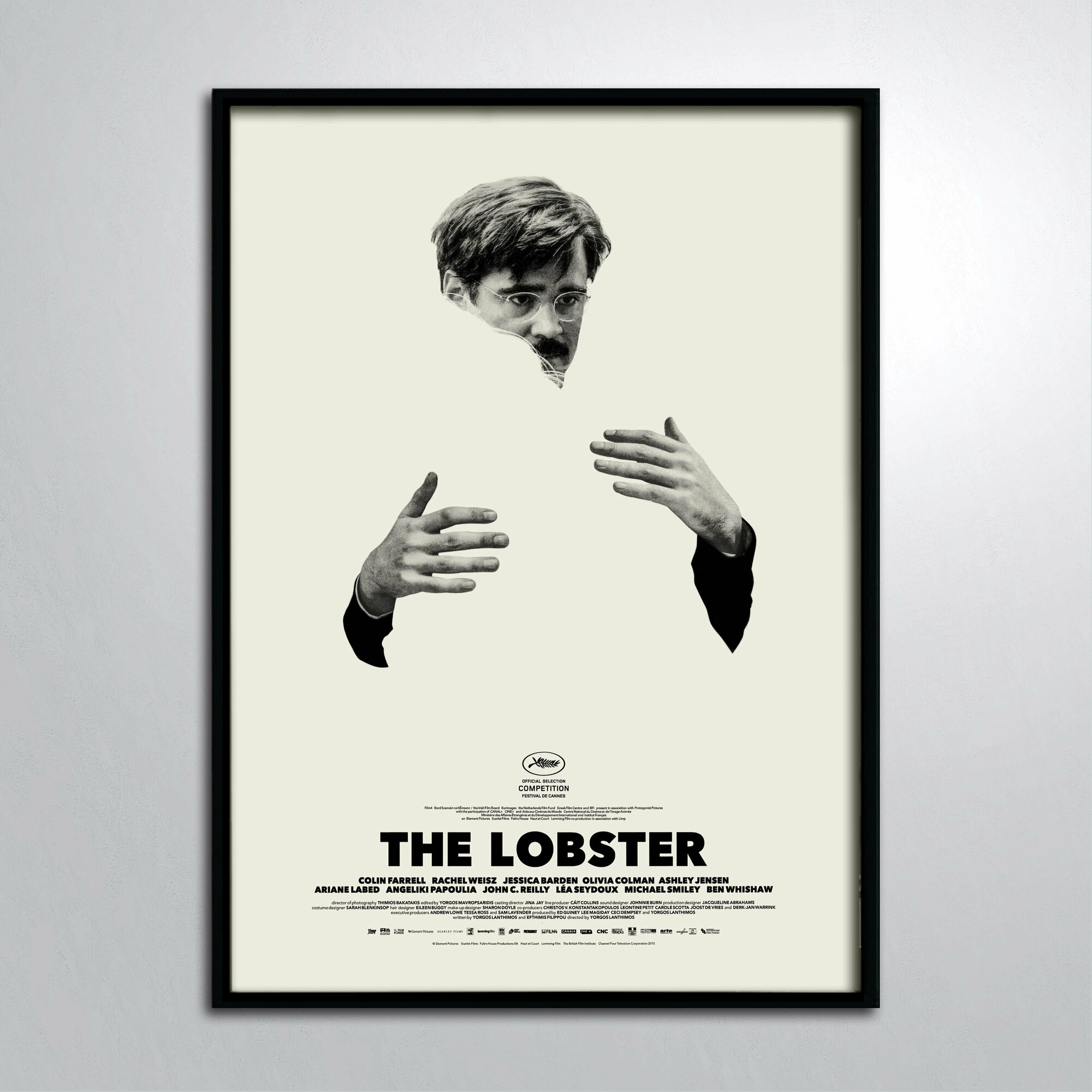 Постер без рамы/Лобстер Колин Фаррелл Минимализм The Lobster