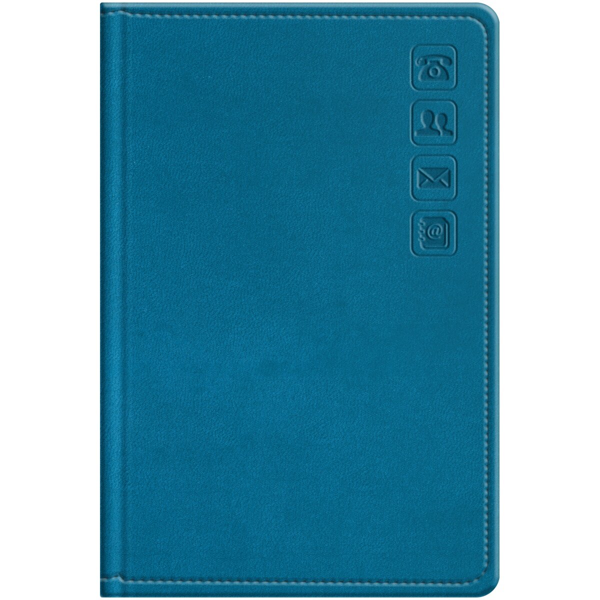 Телефонная книга BG "Winner. Dark teal" А7, 64 листа, кожзам, с вырубкой (Pb7_63339)