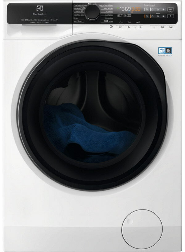 Стиральная машина с сушкой Electrolux EW7W5697QE 9 кг, белый