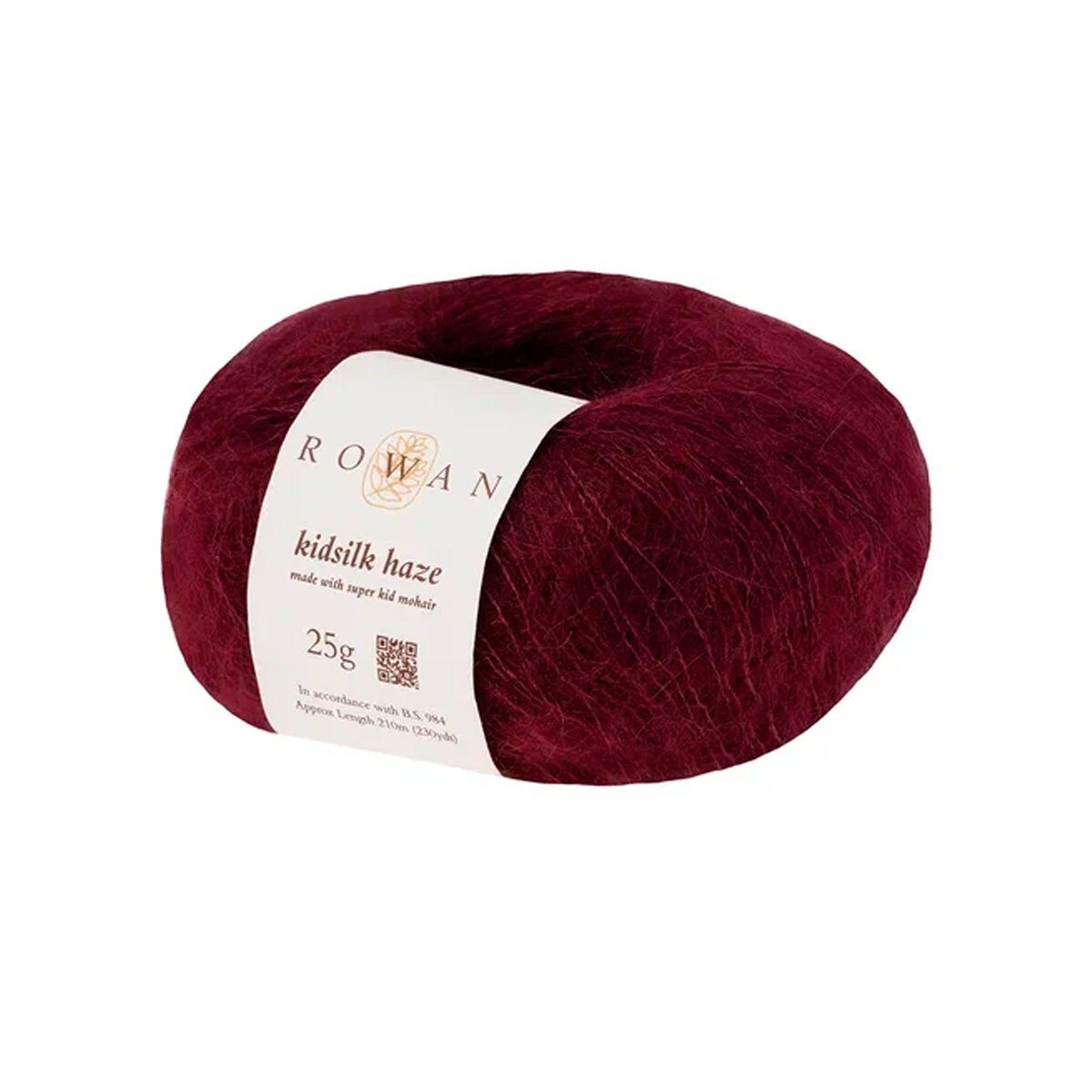 Kidsilk Haze /Кидсилк Хэйз/ пряжа Rowan, Z012000 (595, liqueur (ликер), бордовый)