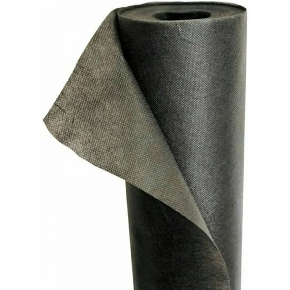 Геотекстиль ЧЗМ 120г/м², сложение ролл, 25х1.6м (40м2) 6111, для устройства садовых дорожек газонов площадках сельском