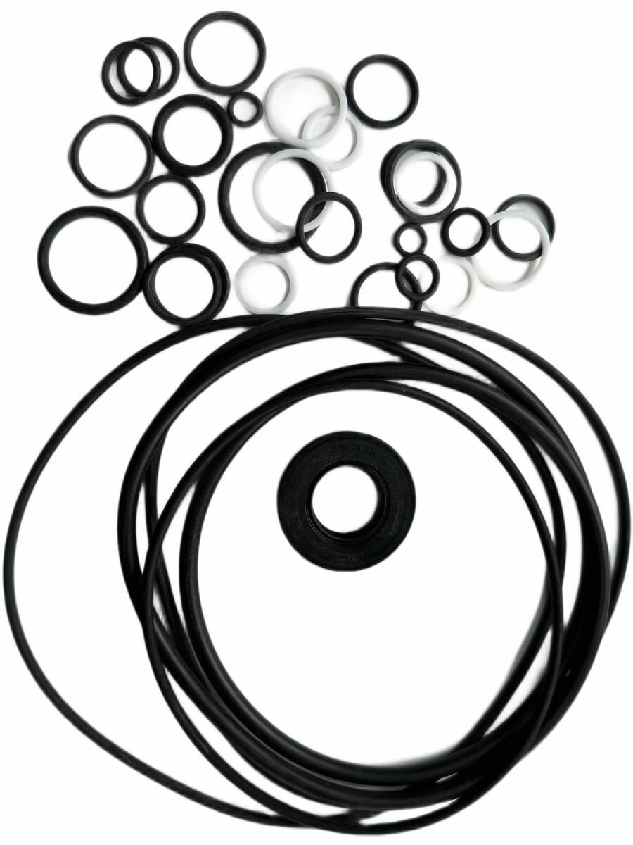 Комплект уплотнений ходового двигателя Подходит для Komatsu PC30MR-1 Комплект уплотнений О-образное кольцо