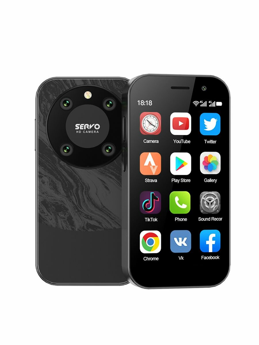 SERVO Мобильный телефон SERVO KING9000-2GB+16GB, черный