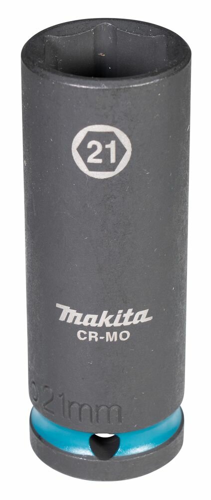 Ударная торцовая головка Impact Black 1/2, 21x81,5 мм Makita E-16508