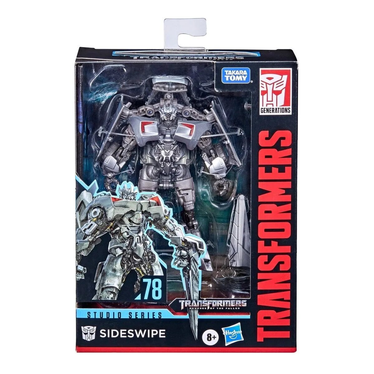 Трансформеры игрушки Transformers Toys Studio Series SS78 Deluxe Transformers: Revenge of the Sideswipe (11.5cm) F0789