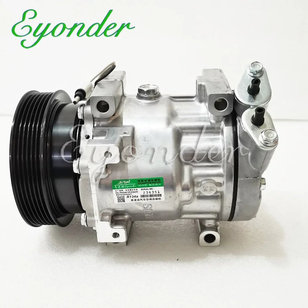 Компрессор переменного тока для Renault CLIO II LOGAN DACIA DUSTER SANDERO 6001548723 6001549991 8200117767 8200212548 8200526884 8200600135