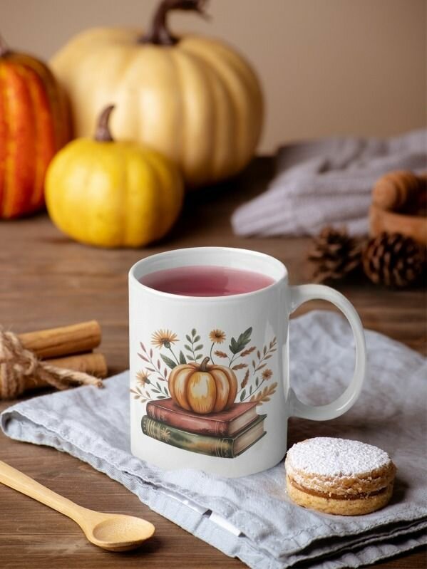 Кружка керамическая Тыква, 330 мл