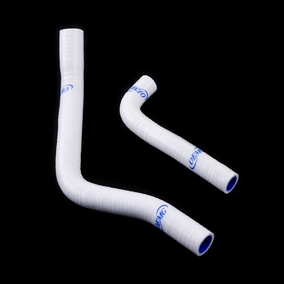 Для мотоциклов Yamaha DTR 125 DT 125 R DT125R: Комплект силиконовых патрубков Белый, White one set