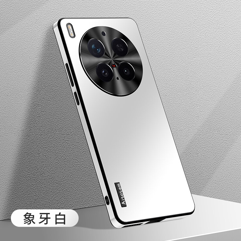 Чехол Для Vivo X300 Pro/ Виво X300 Про, soft touch, чехол-кардиомонитор, поликарбонат (PC), защита камеры, ударопрочный, усиленные углы, Vivo, Vivo X300 Pro, white,