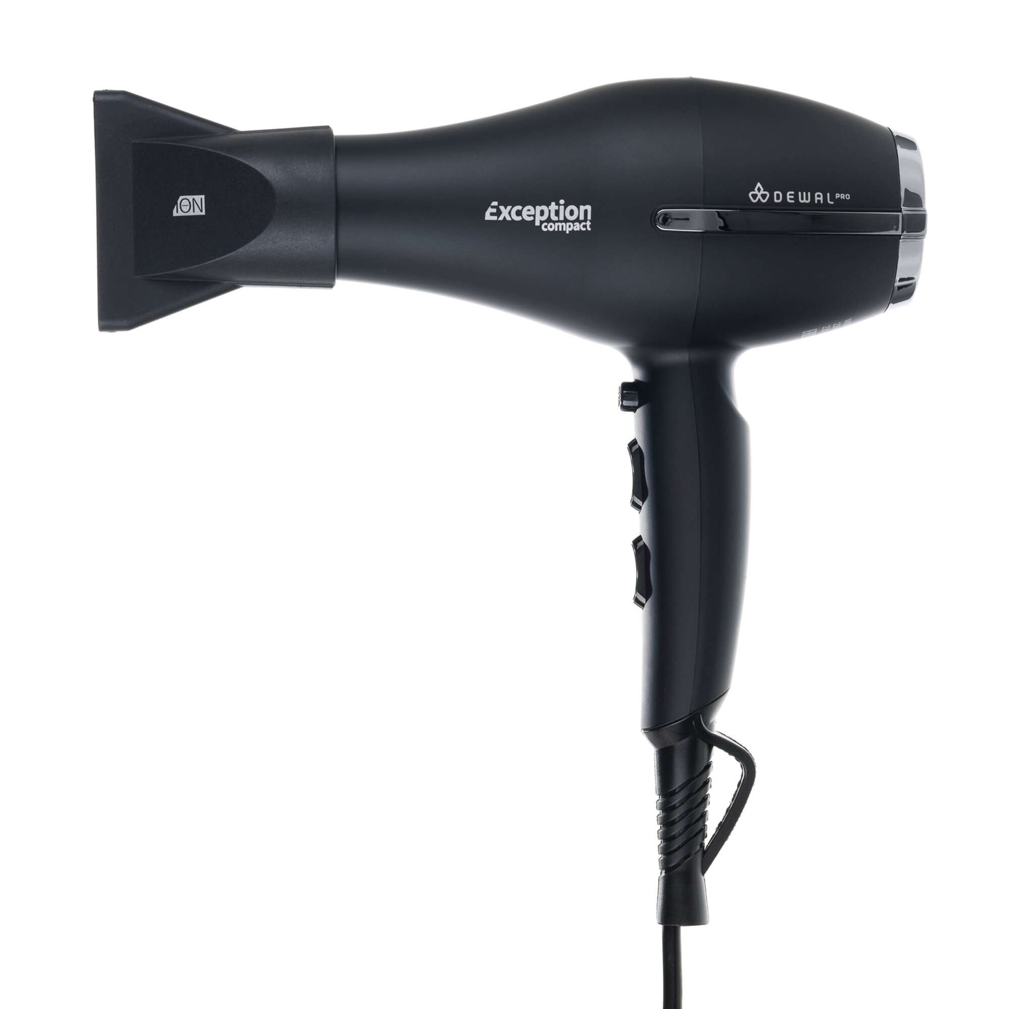 Фен DEWAL EXCEPTION Compact 03-114, мощность 2200 Вт, ионизация, 3 режима температуры