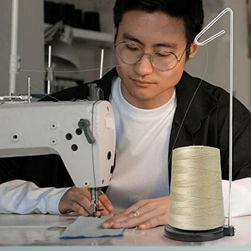 Стойка для катушек с одним конусом, подходит для шитья и вышивания, держатель ниток