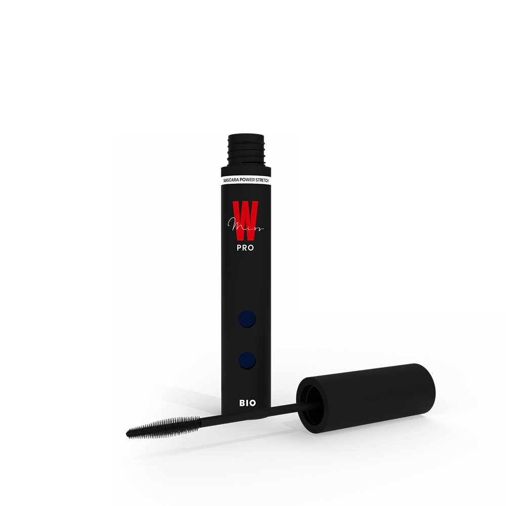 Органическая профессиональная тушь для ресниц "Распахнутый взгляд" 33 Глубокий синий, 6 мл, Miss W PRO (Мис Ви Про)