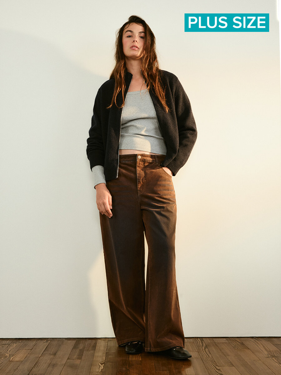 Джинсы классические Plus Size 