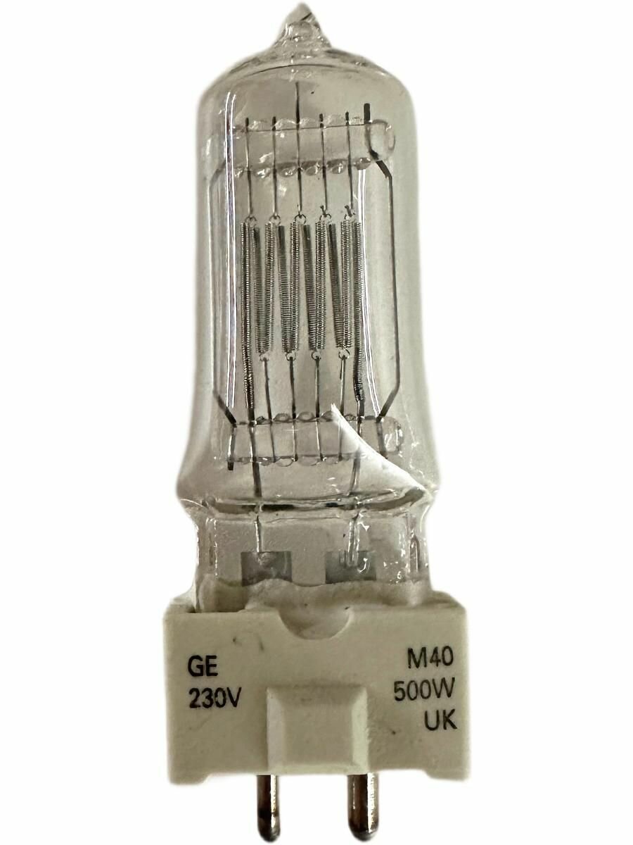 General electric Лампочка (Showbiz) M40 GY9.5 500w 230v галогенная 39621
