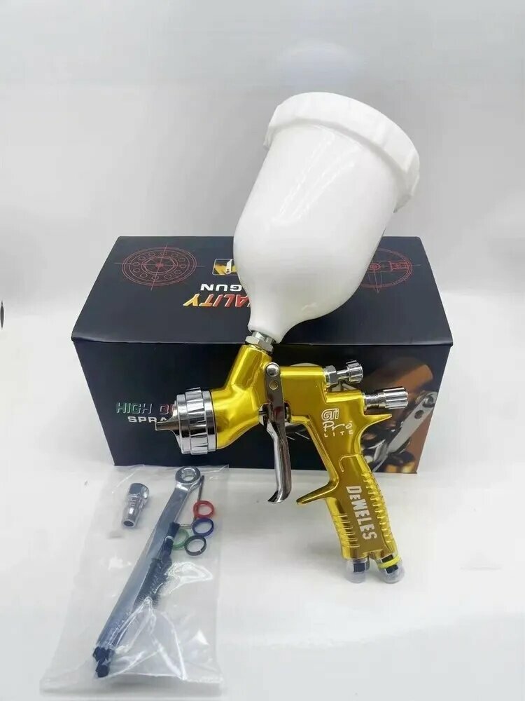 Краскопульт пневматический NTOOLS TE20 1.3MM DEWELES GTI PRO LITE