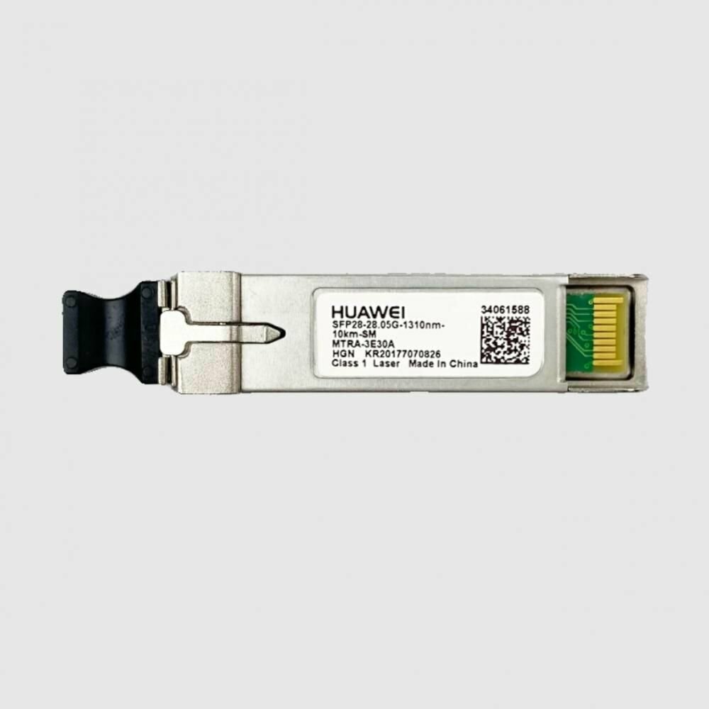 Трансивер Huawe* 34061588 MTRA-3E30A SFP28 1310nm 8.5/14.025/28.05Gbps 5dBm 12dBm LC SMF 10km (34061588)