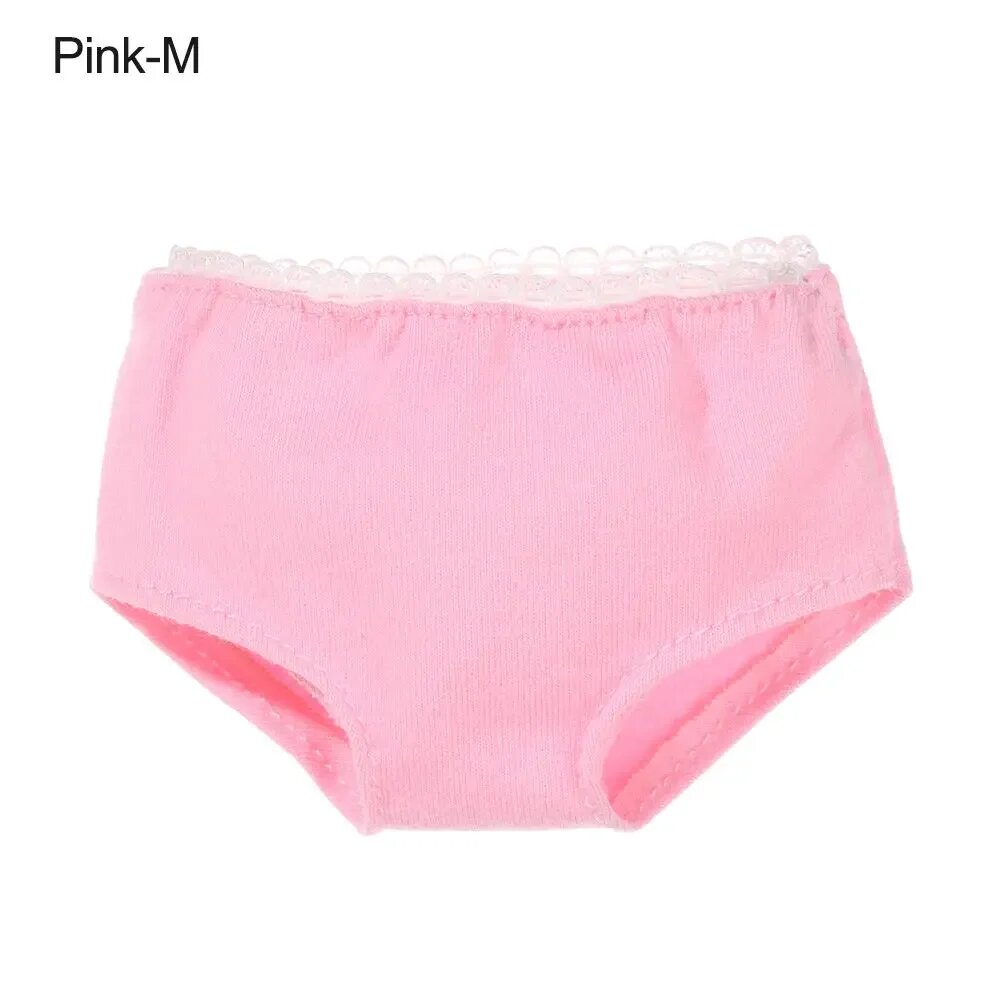 Розовые кукольные трусики pink-M