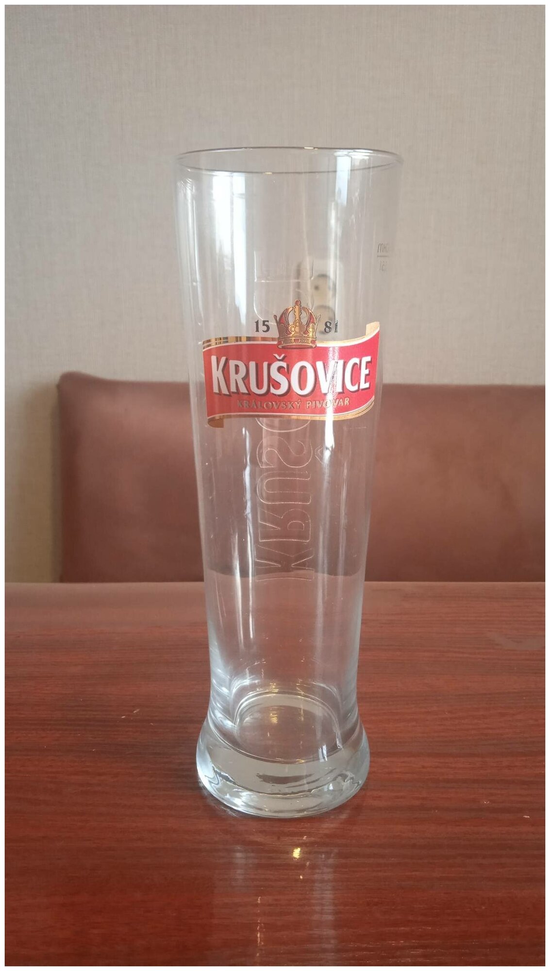 Бокал Krusovice (Крушовице), 0,5л