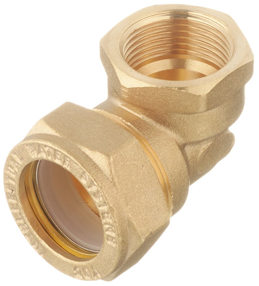 Угол Stahlmann IWS EasyFix 90° 20 мм х 3/4 ВР(г) для гофрированных труб