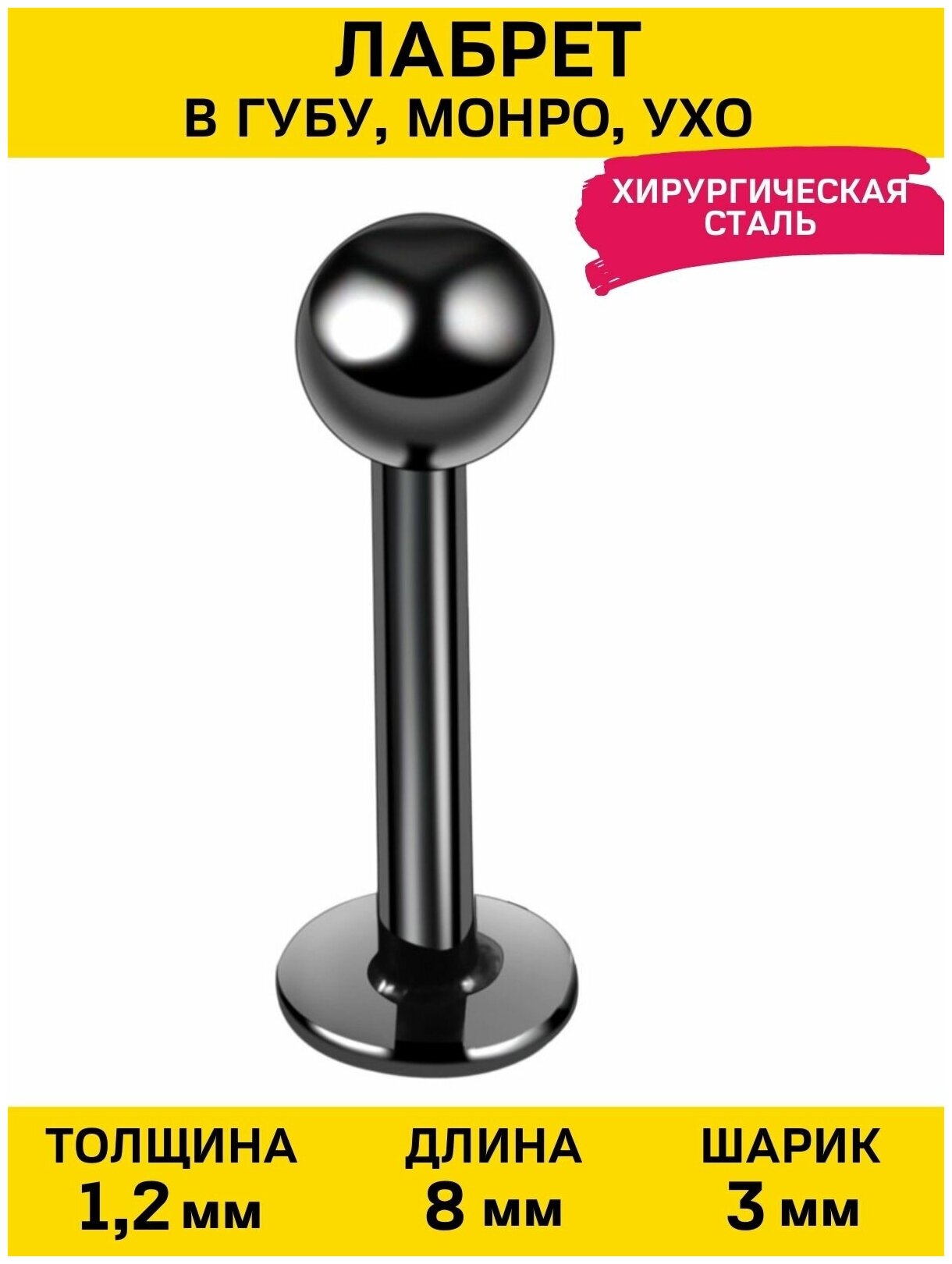Пирсинг в губу