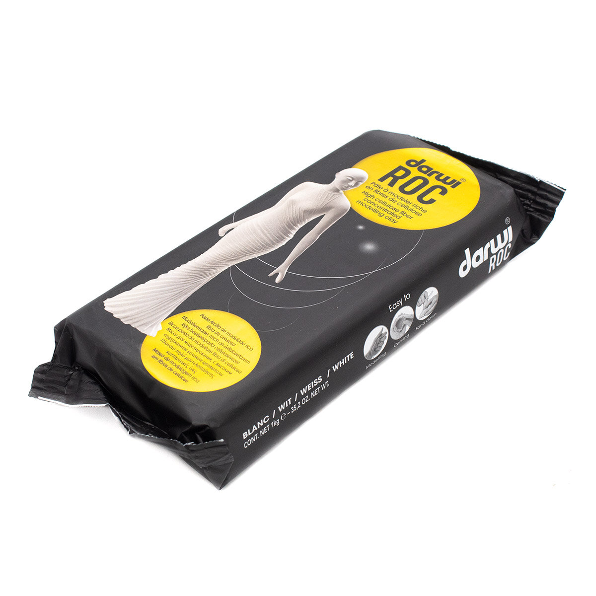 DA0831000000 Масса DARWI ROC самозатвердевающая белая 1 кг.