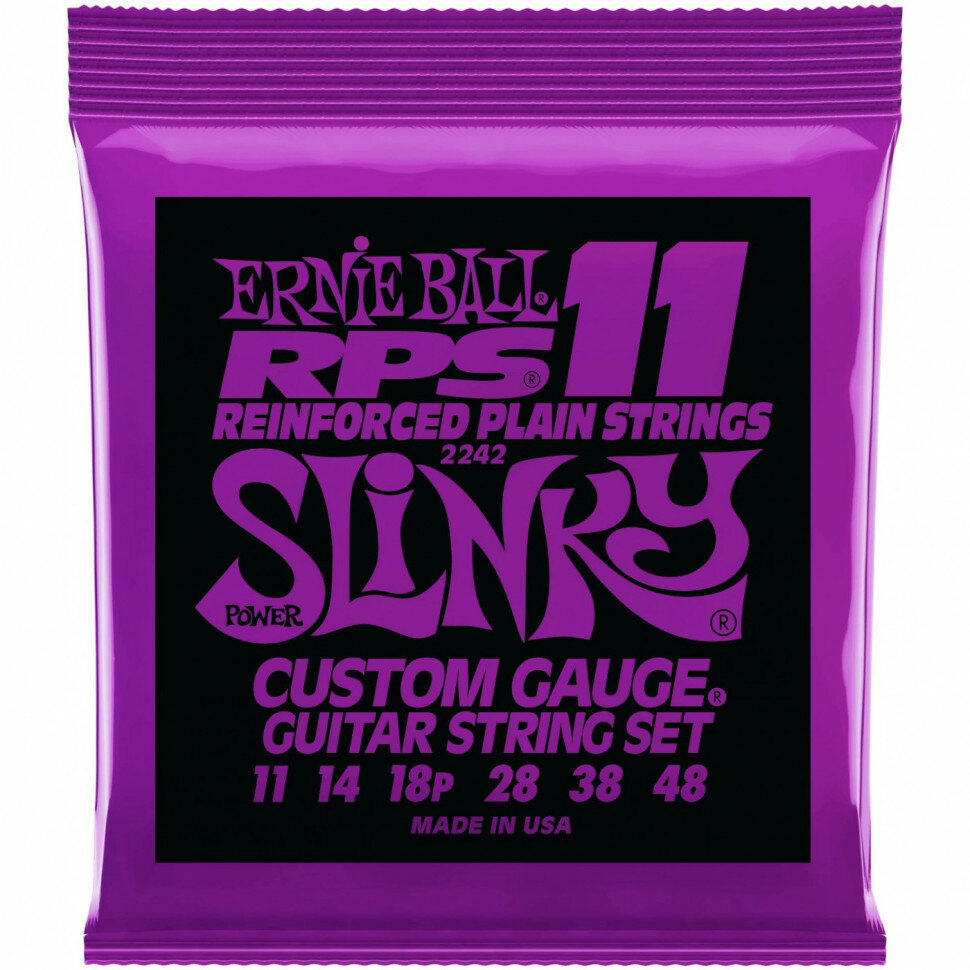 Струны Ernie Ball 2242 - струны для электрогитары